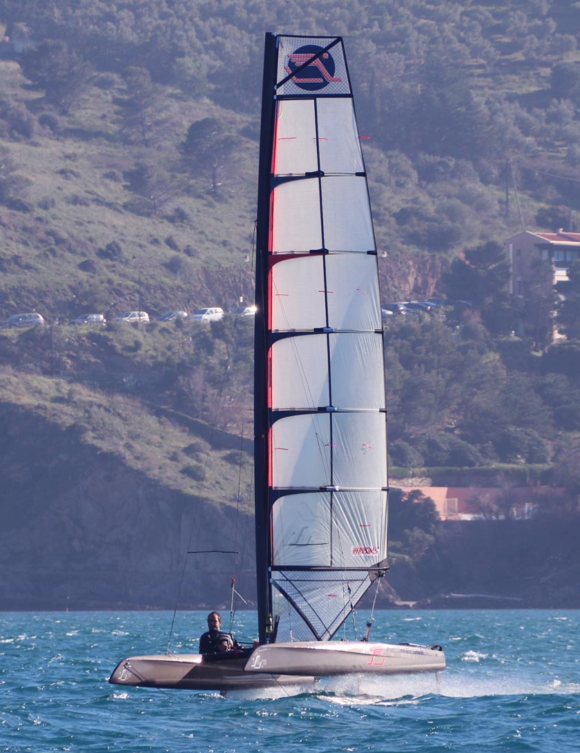 Sails for iFLY15 - foiling catamaran- sailing hydrofoil mulithull